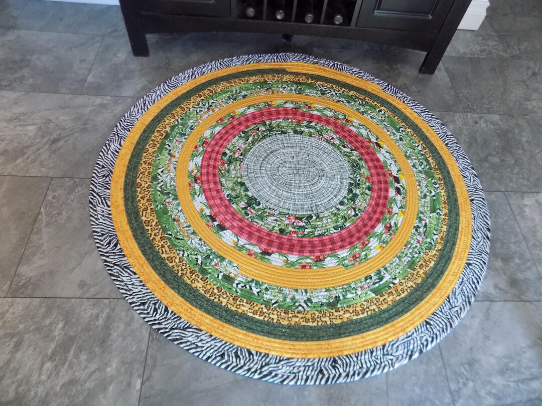 Jungle Rug Handmade 40