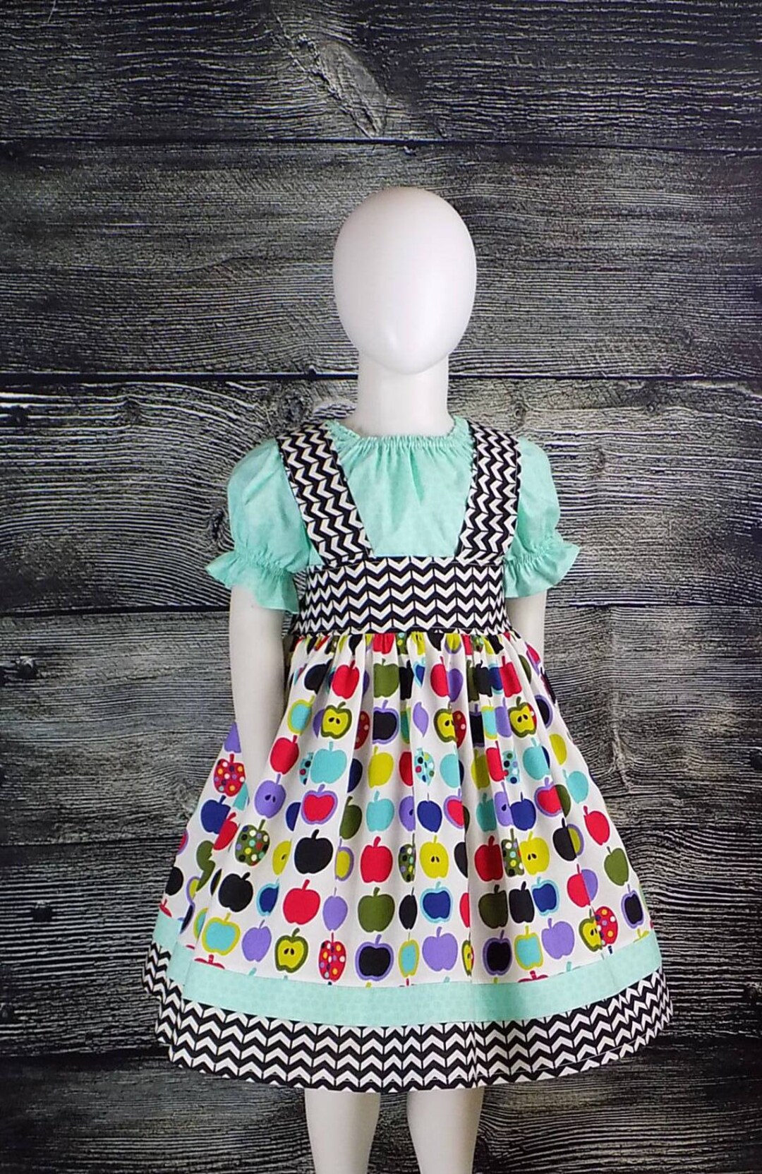 Girls, Apple Dress, Back to School Dress, First Day School, Toddler ...