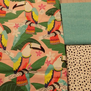 Parrot Jungle Dress, Jungle Pageant Wear, Girls, Ruffle Dress, Floral ...