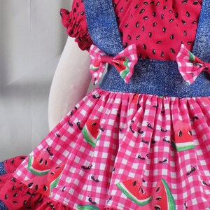 Watermelon Dress, Girls Western Dress, Country, Pageant, Denim Wear ...