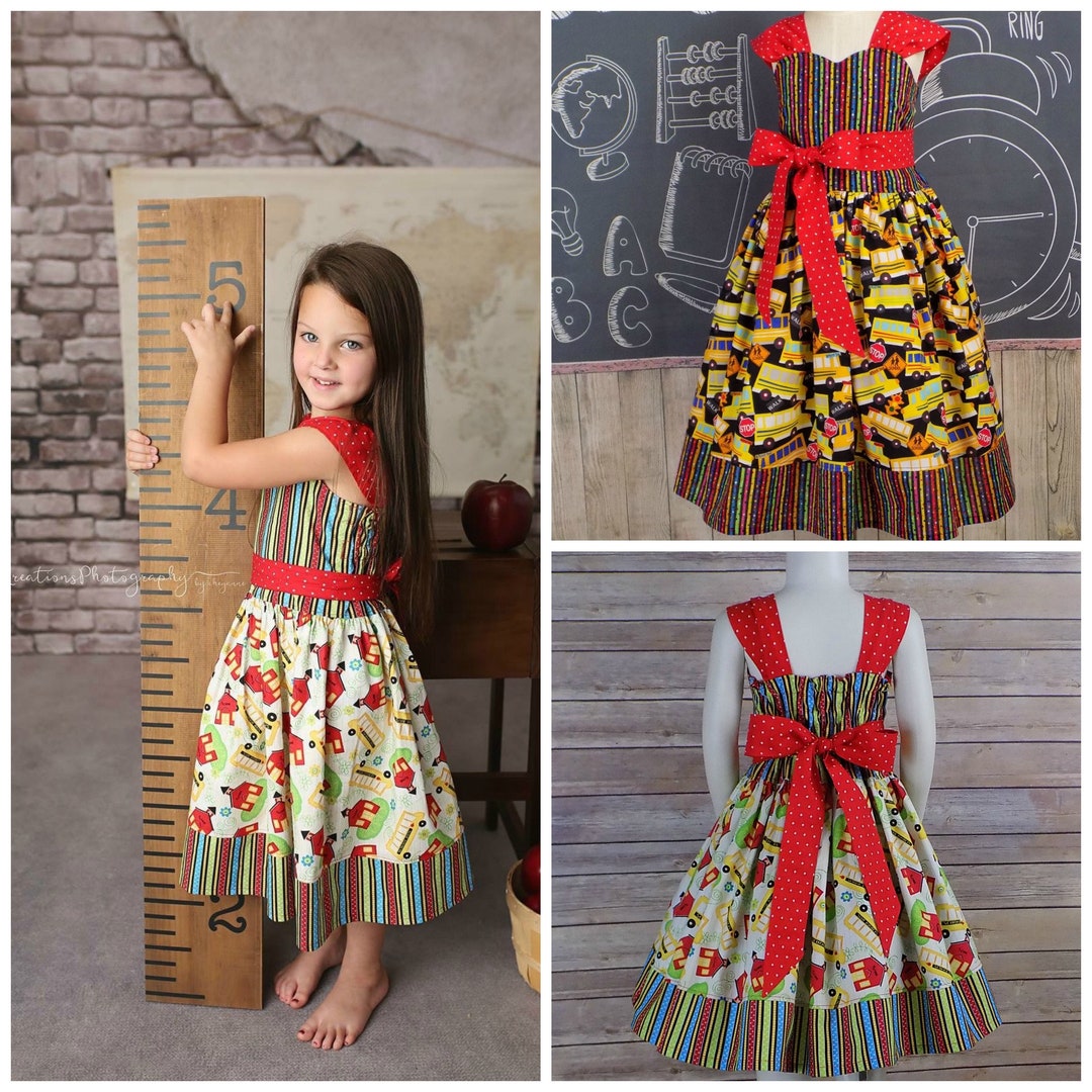 Girls, School Dress, Outfit, Back to School, Clothing, First Day, Set ...