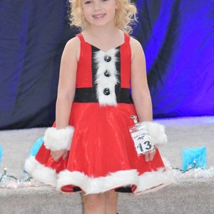 Christmas Pageant Wear, Winter Pageant Outfit, Character, Red, White ...