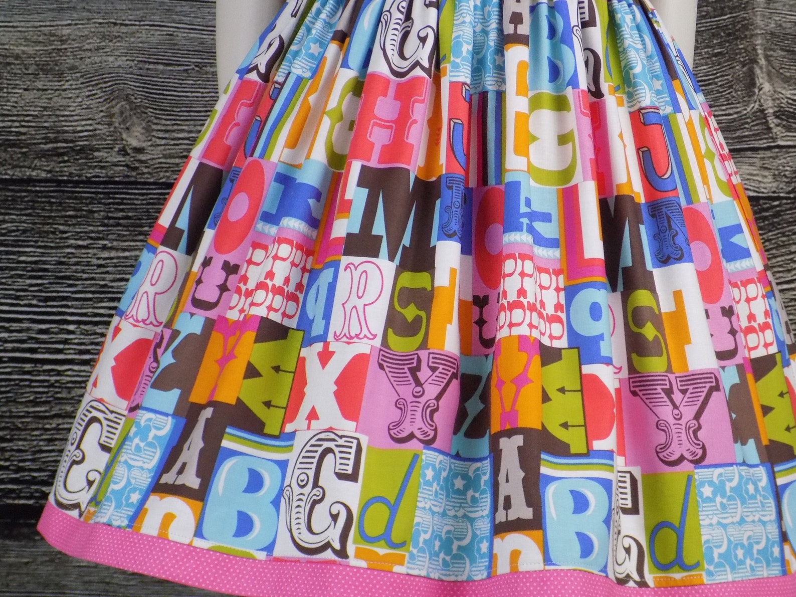 School Dress ABC Back to School Alphabet First Day Girl - Etsy