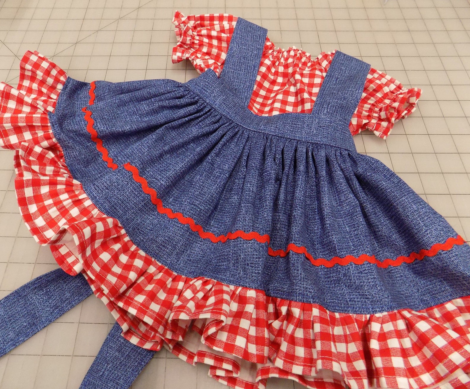 Girl Western Dress Country Pageant Denim Wear OOC Outfit - Etsy