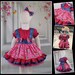 Watermelon Dress Girls Western Dress Country Pageant Denim - Etsy