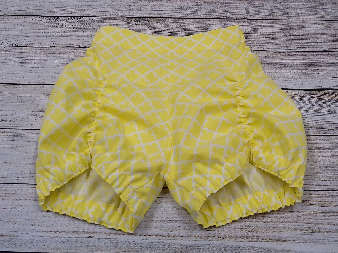 Girls, Bubble Shorts, Summer Shorts, Red Shorts, Toddler, Flat Front ...