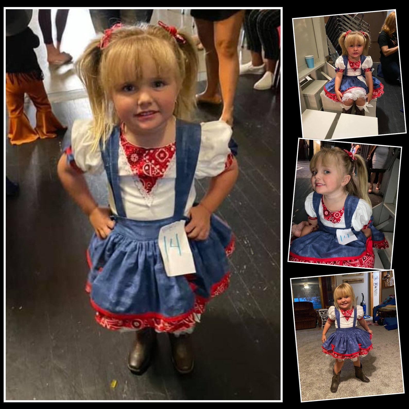 Denim Wear Western Wear Pageant Outfit, Cowboy, Girls, OOC, Rodeo ...