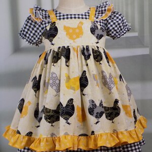 Chicken Dress, Chicken Pageant, Farm Dress, Girl, 1st Birthday, Western ...