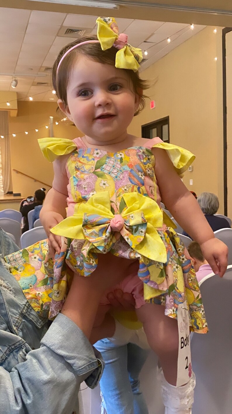 Girls Easter Egg Outfit Pageant Spring Casual Wear Easter - Etsy