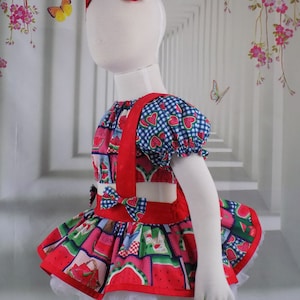 Girls Watermelon Outfit, Watermelon Pageant, Birthday Party, Watermelon ...