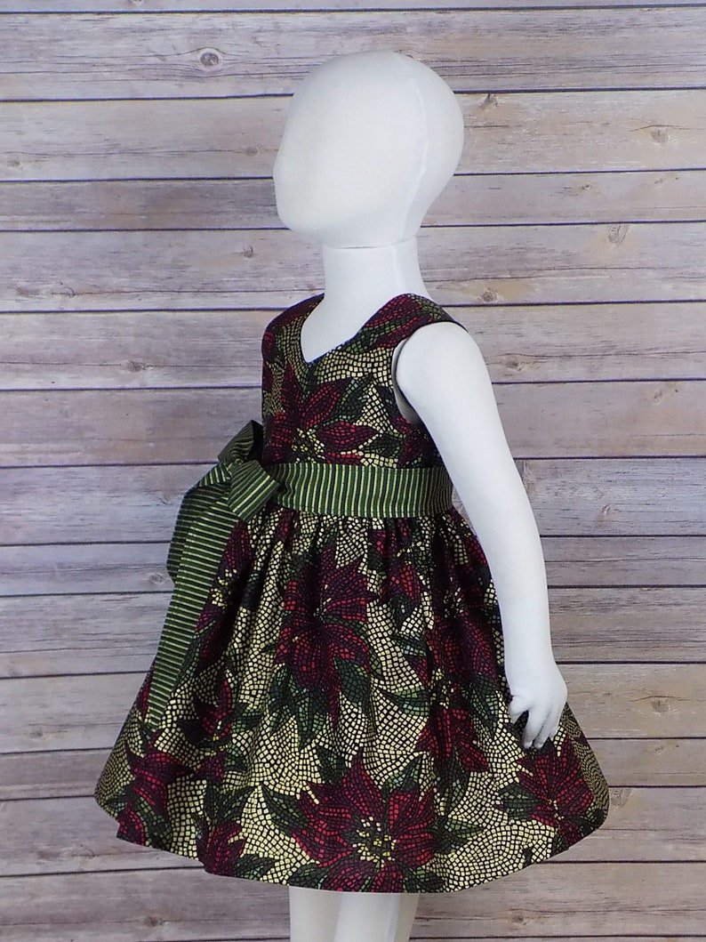 Girl Christmas Dress Toddler Holiday Dress Tween Black - Etsy