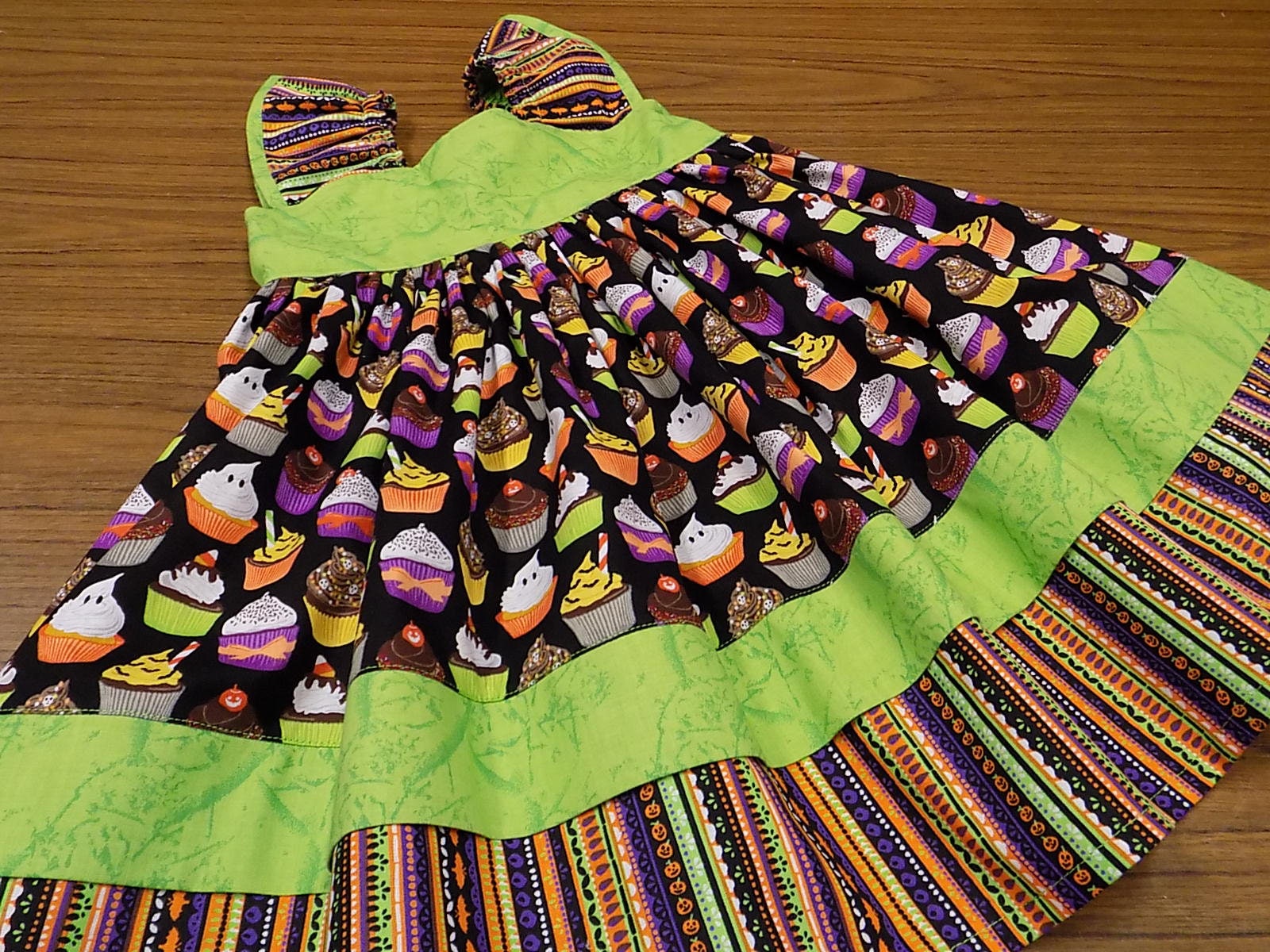 Girls, HALLOWEEN Dress, Halloween Outfit, Cupcake Dress, Clothing ...