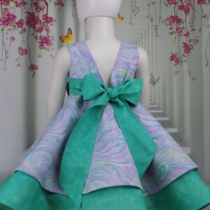 Girls Easter Dress, Easter Pageant Dress, Spring Pageant Wear, OOC ...