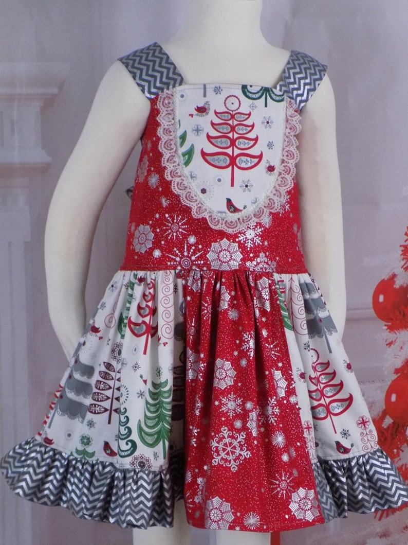 Girls Christmas Dress Toddler Outfit Teen Holiday Dress - Etsy