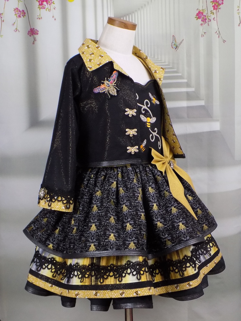 Queen Bee Outfit Bee Pageant Dress Queen of Bees Costume - Etsy