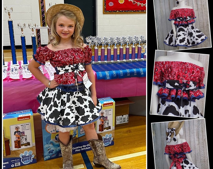 Pageant Western Wear Girls Western Wear Pageant Cowgirl Rodeo Outfit