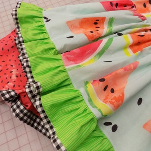 Girls Watermelon Outfit, Watermelon Pageant, Birthday Party, Watermelon ...