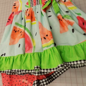 Girls Watermelon Outfit, Watermelon Pageant, Birthday Party, Watermelon ...