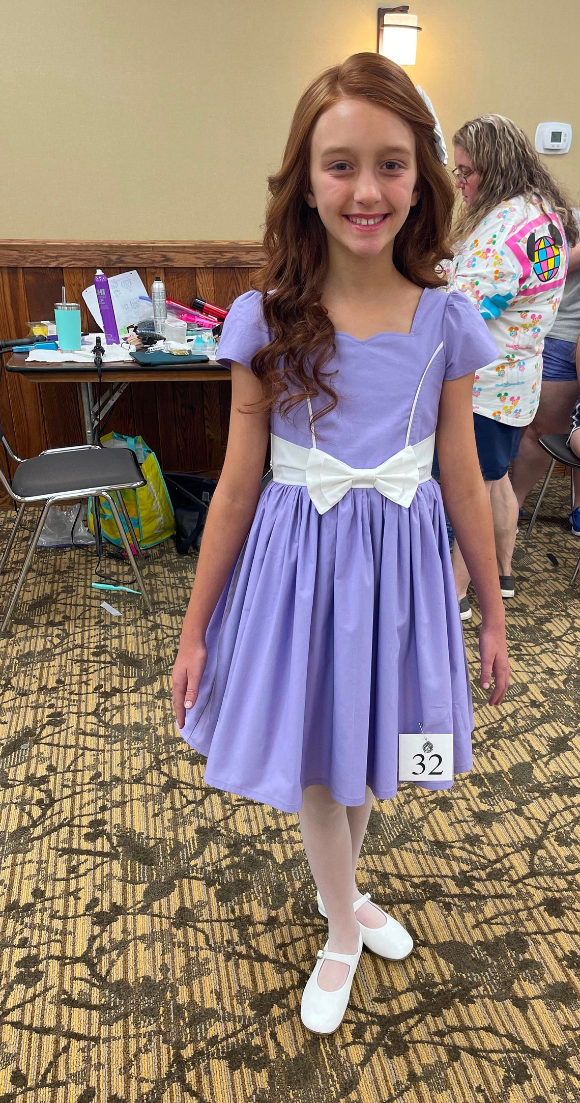 Interview Dress for Pageant, Girls Solid Color Cotton or Poly Cotton ...