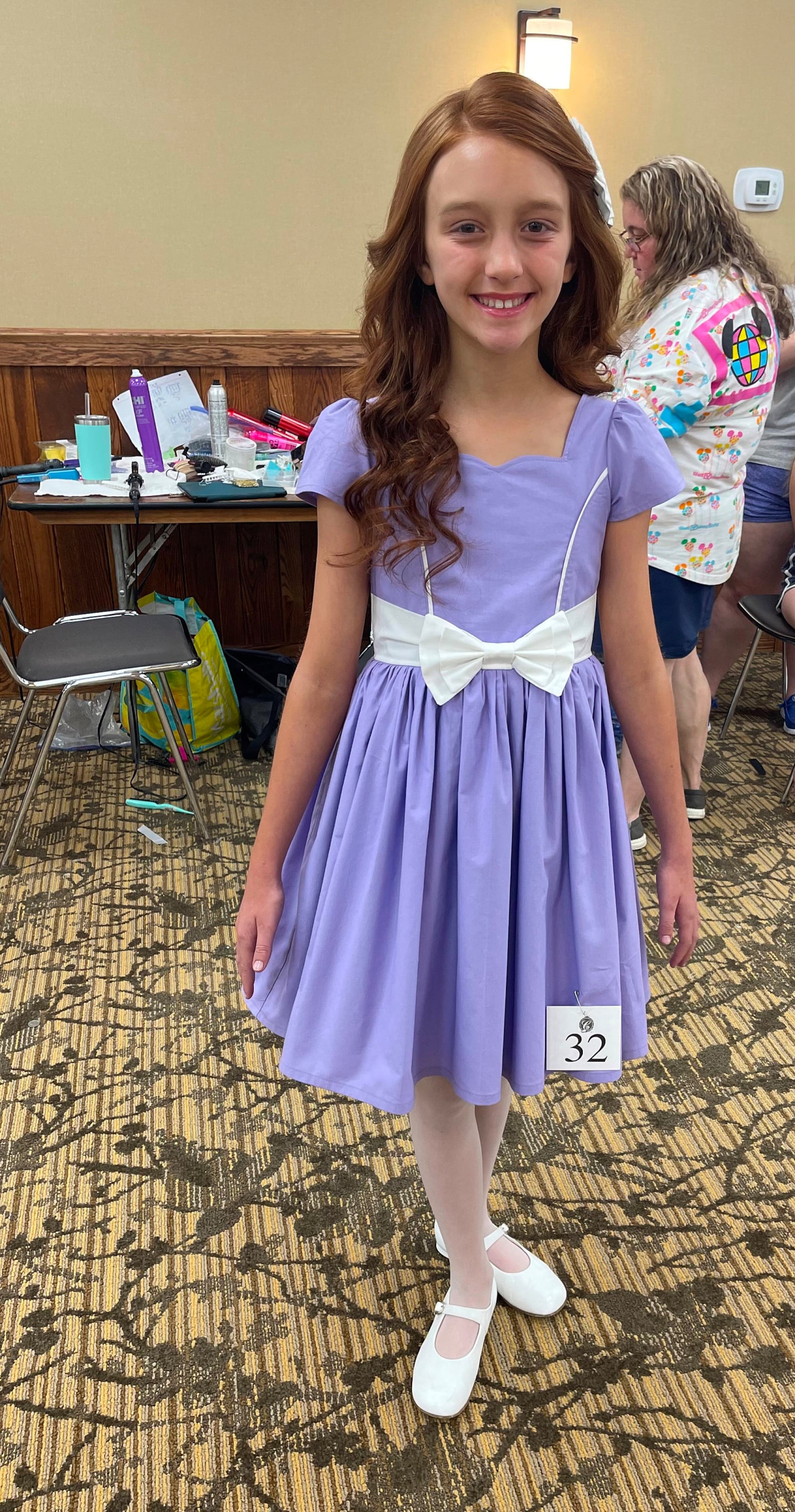 Interview Dress for Pageant, Girls Solid Color Cotton or Poly Cotton ...