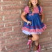 Girl Western Dress, Country, Pageant, Denim Wear, OOC, Outfit, Set, Red ...