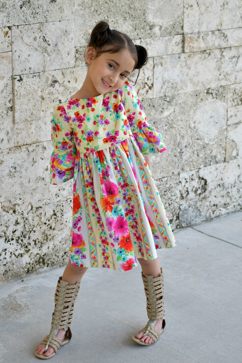 Girls Easter Dress Girls Spring Dress Pageant Interview | Etsy