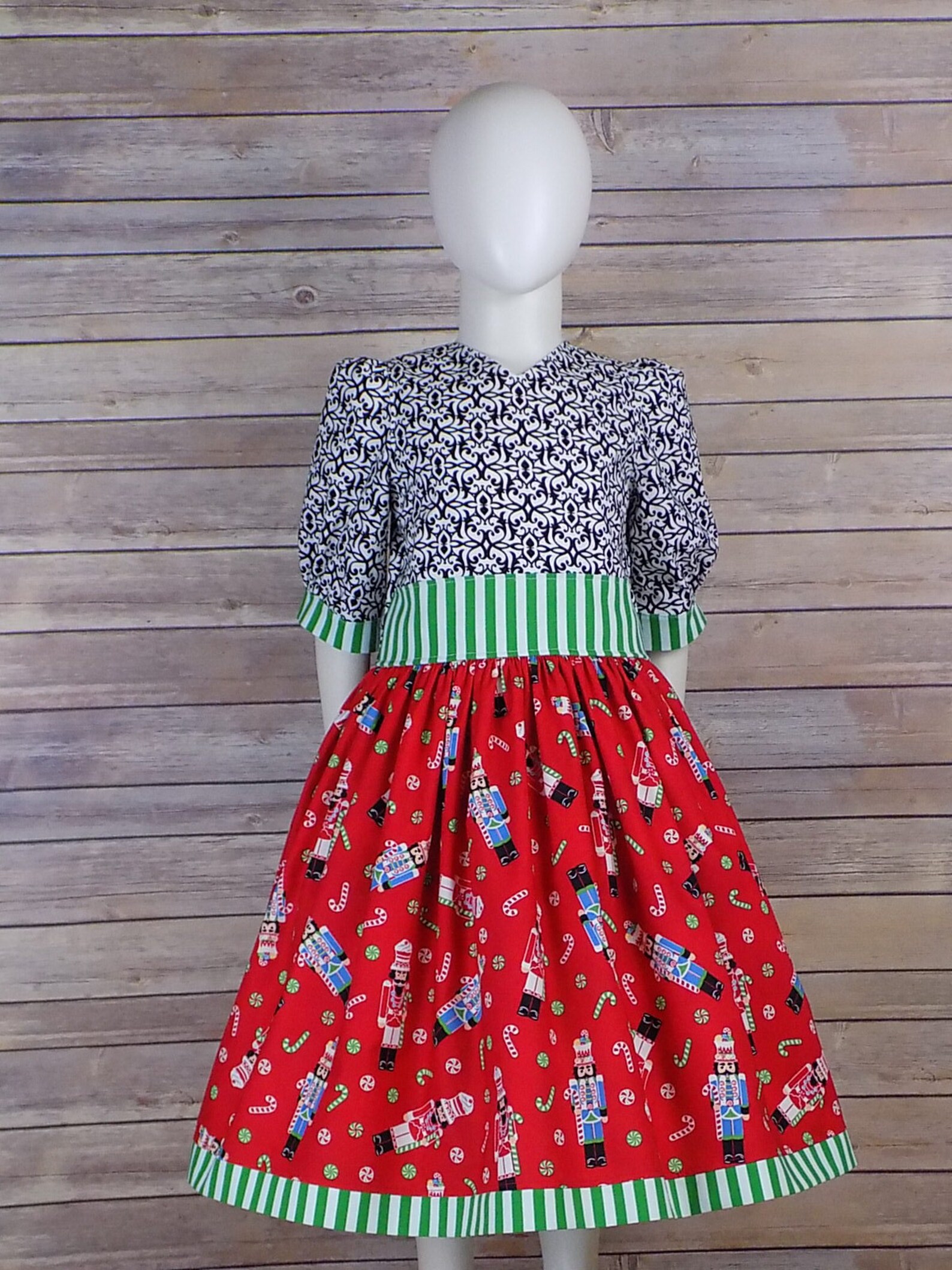 Girls Nutcracker Dress Christmas Dress Toddler Holiday - Etsy