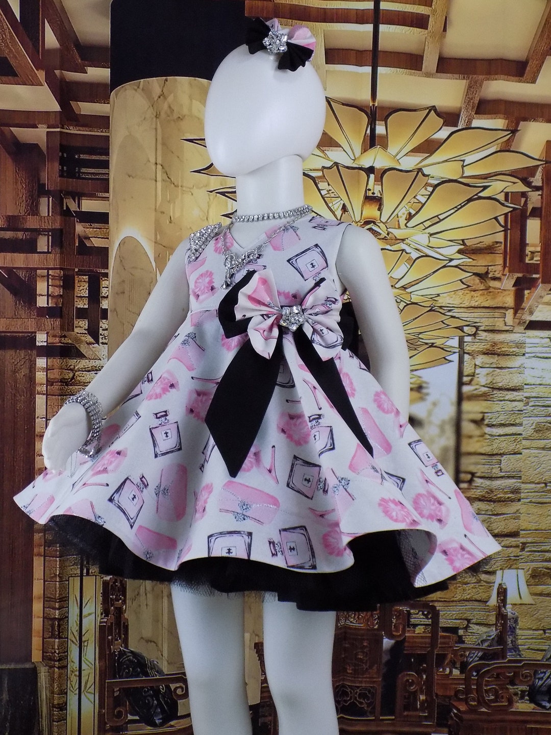 Girls Diamond Pageant Dress, Arkansas Theme Dress, Fancy Special ...