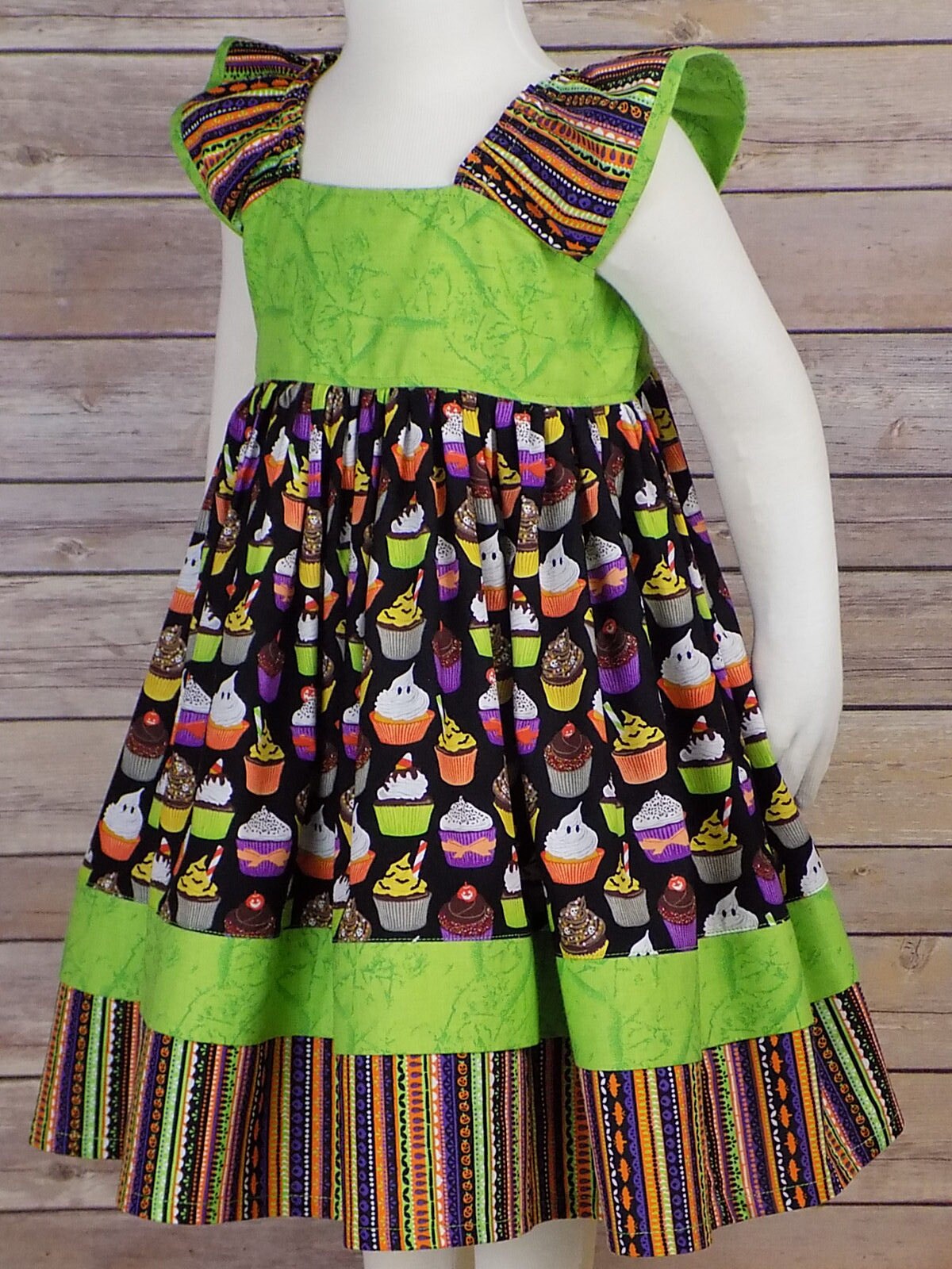 Girls, HALLOWEEN Dress, Halloween Outfit, Cupcake Dress, Clothing ...