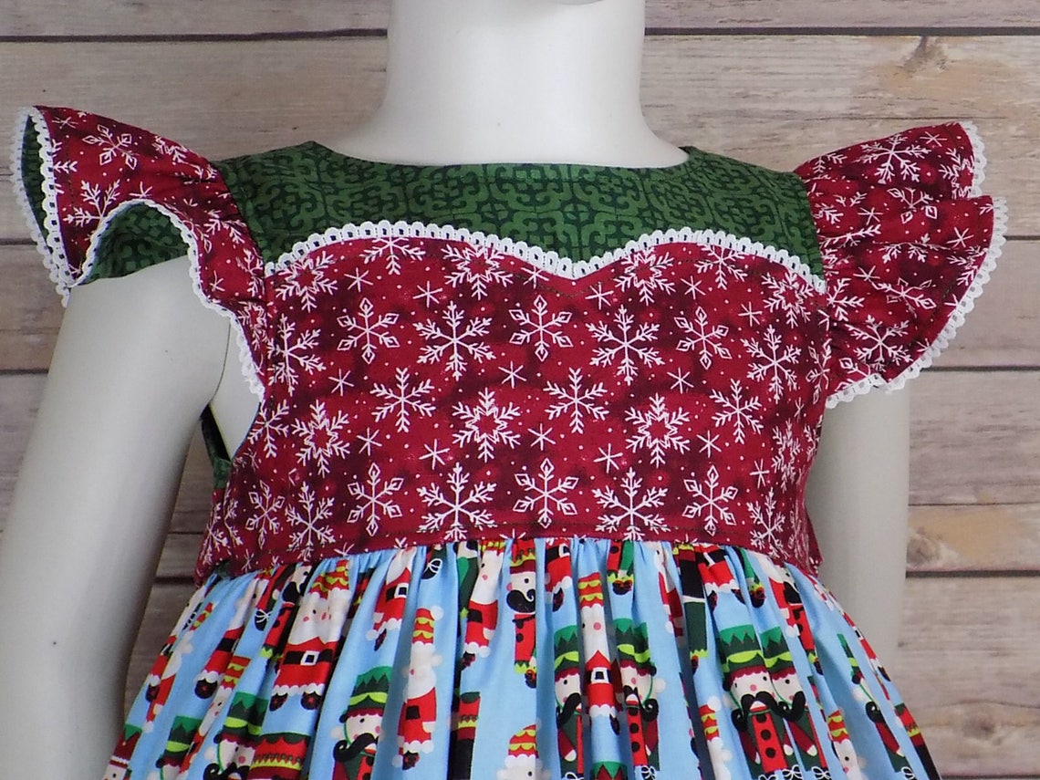 Girls Nutcracker Dress Girls Christmas Dress Boutique - Etsy