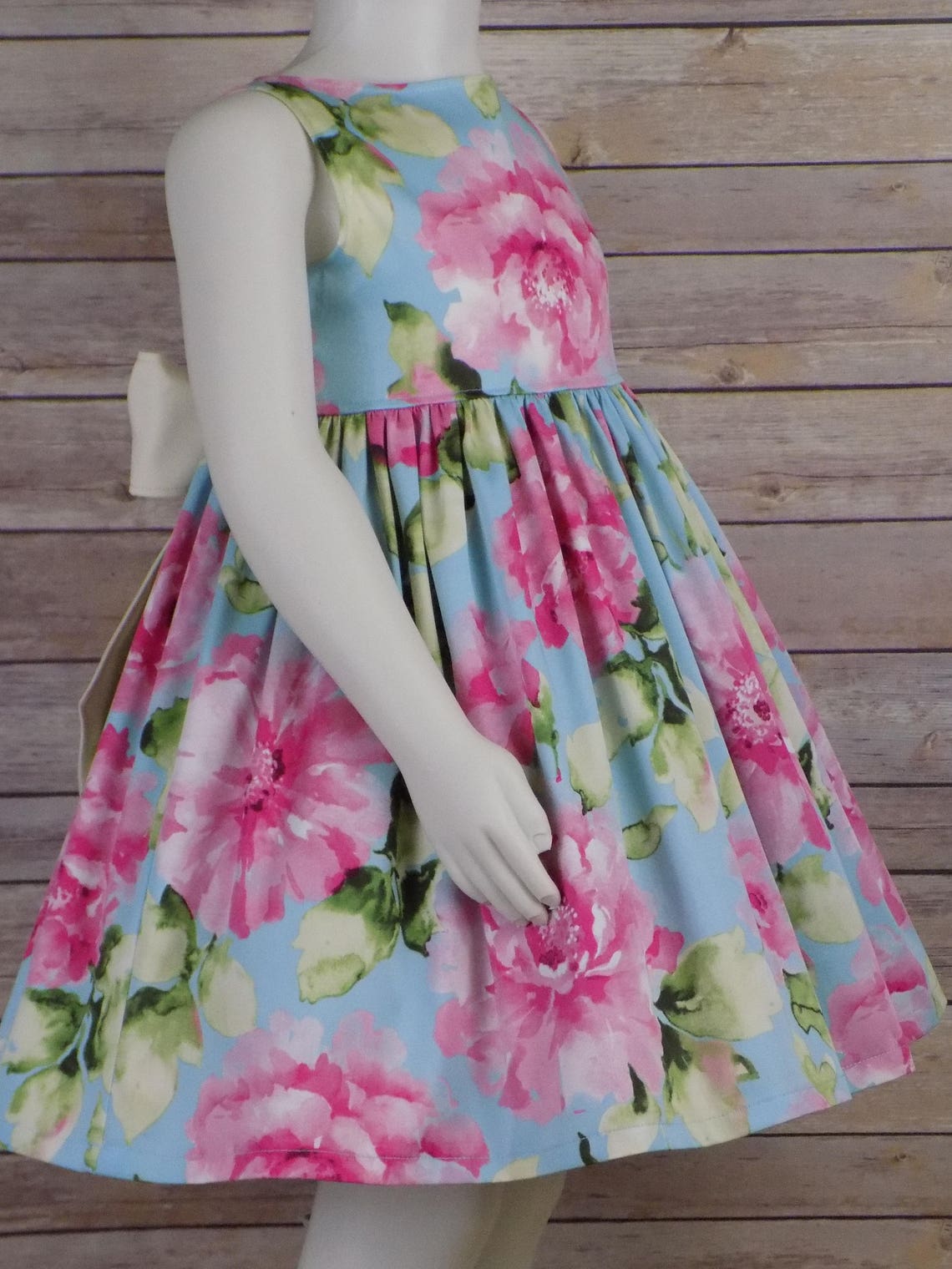 Girls Spring Dress Girls Easter Dress Granddaughter Dress | Etsy