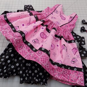 Girls Pink Western Wear, Pink Cowgirl Dress, Pink Cowgirl Birthday ...