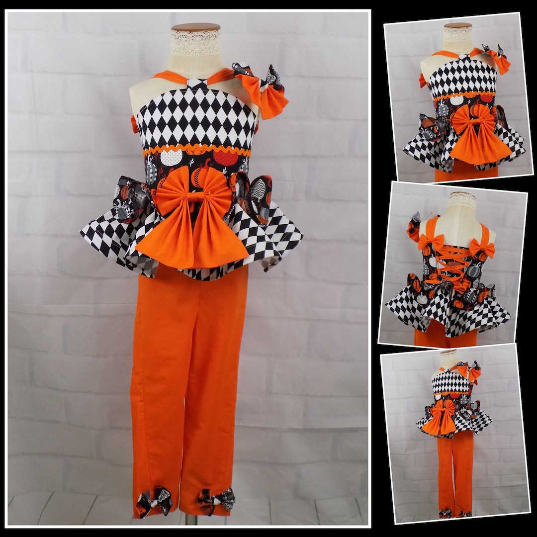 Halloween Pageant Outfit, Halloween OOC, Fun Fashion, Runway, Orange ...