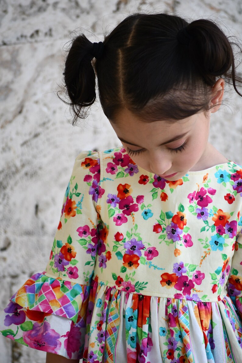 Girls Easter Dress Girls Spring Dress Pageant Interview | Etsy