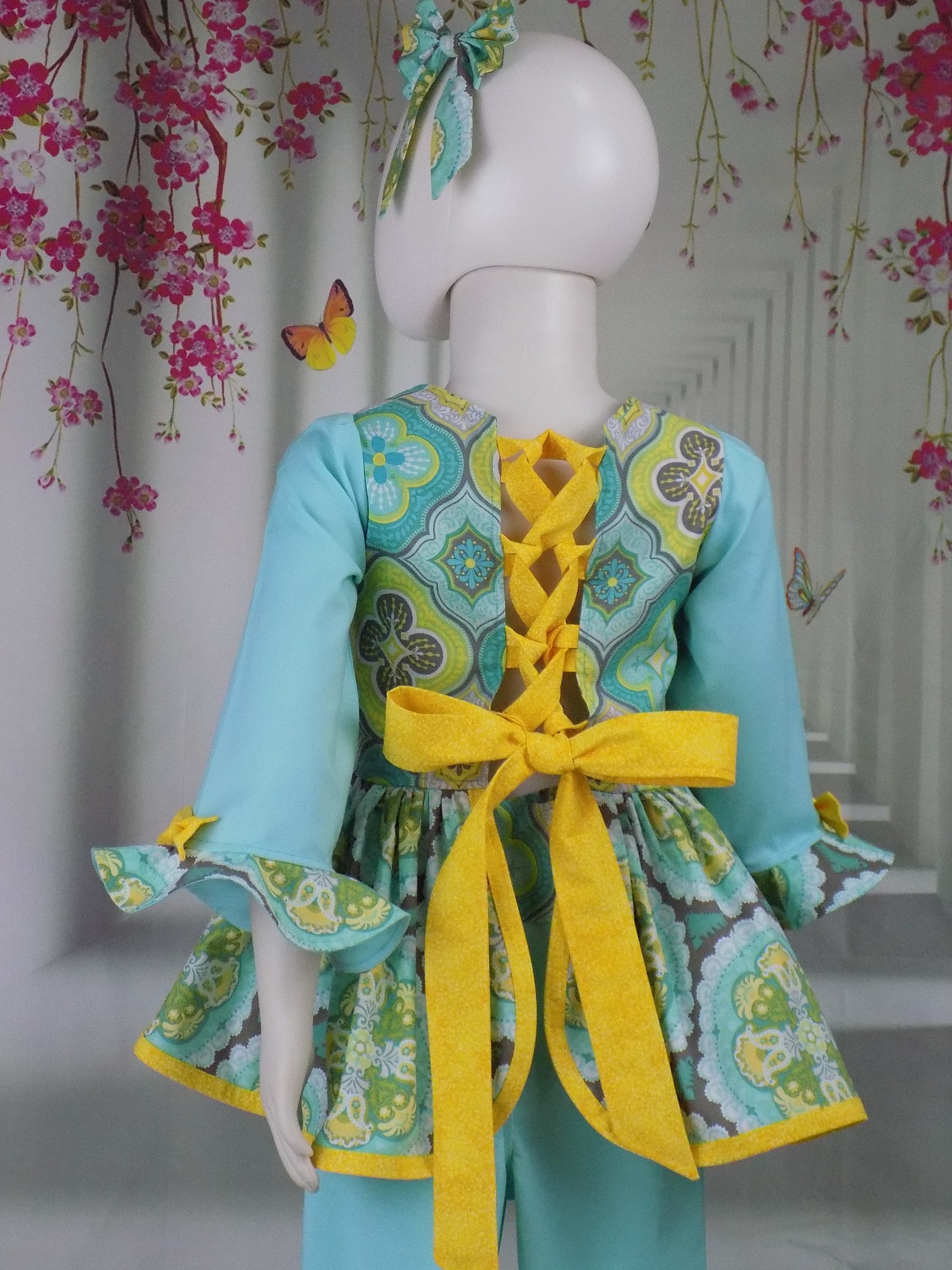 Casual Wear Pageant Outfit Girls Pant Outfit Outfit of | Etsy