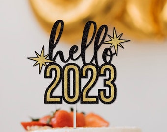 2024 Cake Topper New Year Topper New Years Cake Topper New - Etsy