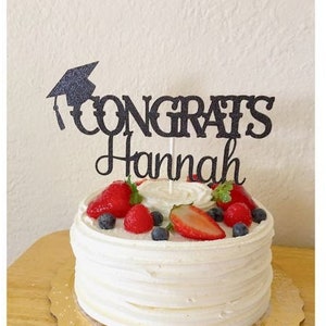 Personalized Graduation Cake Topper Class of 2020 - Etsy