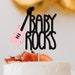 Rocker Birthday Cake Topper Personalized Guitar Cake Topper Rock N Roll ...