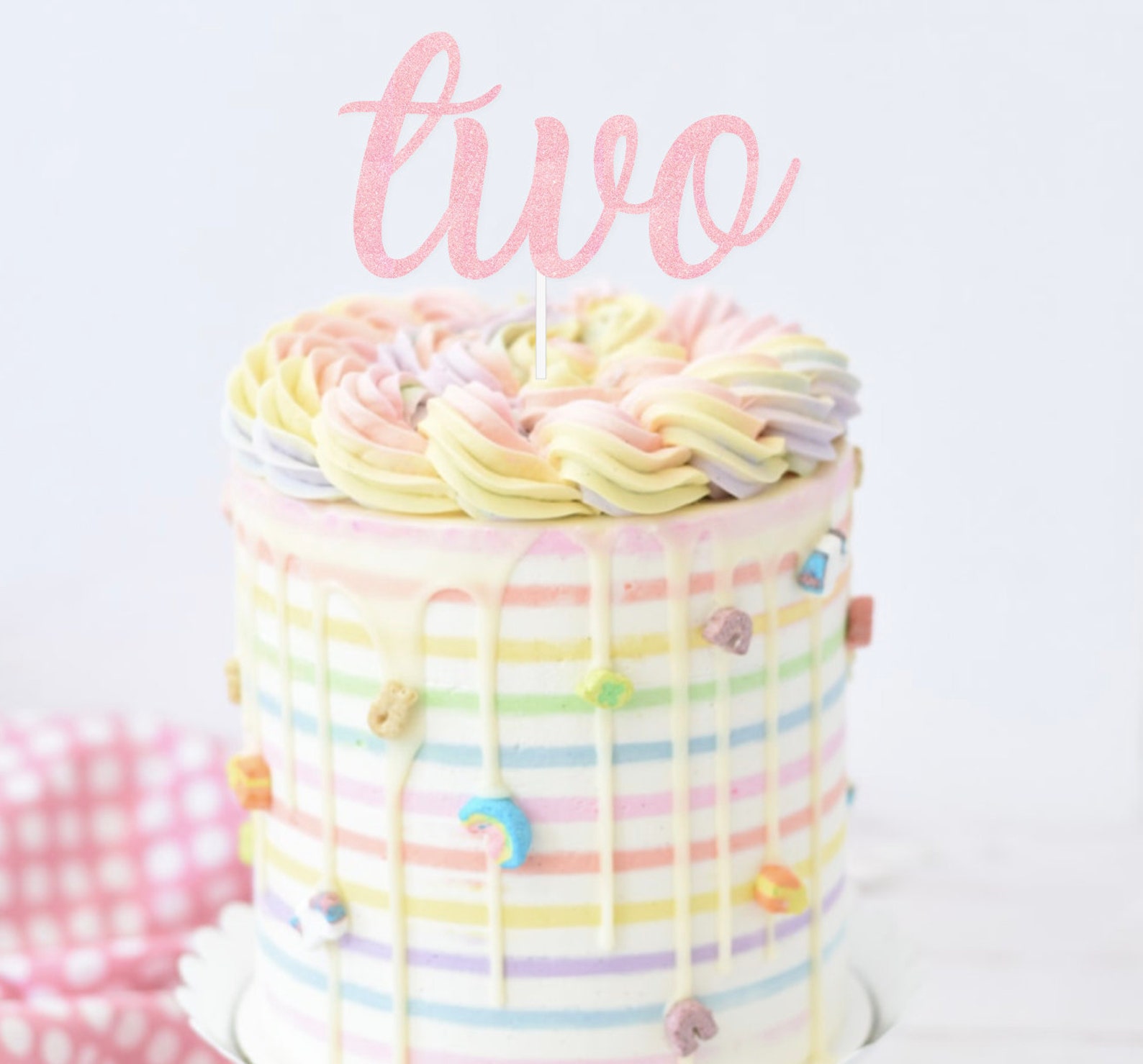 Two Cake Topper 2nd Birthday Cake Topper 2nd Birthday - Etsy