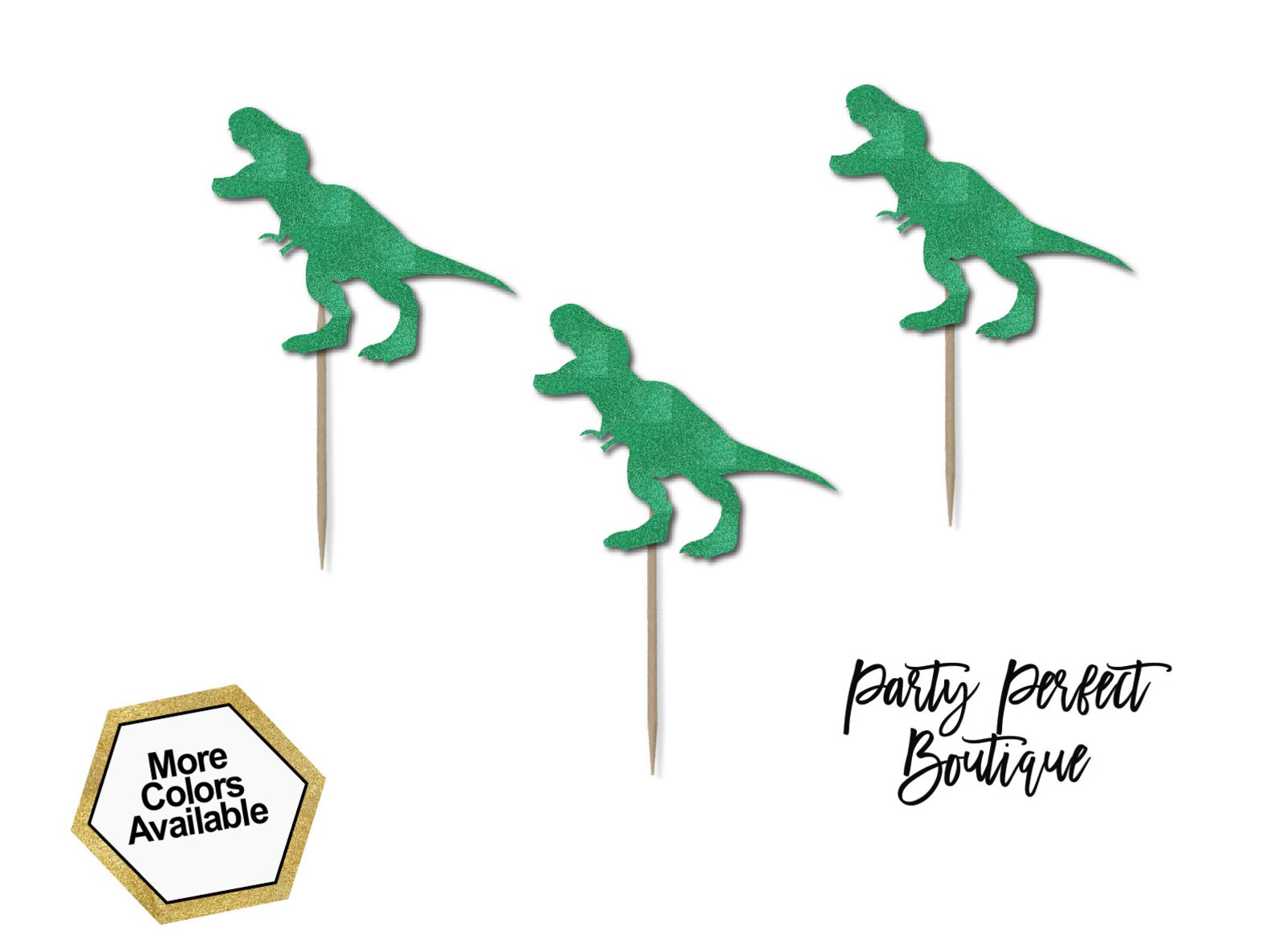Dinosaur Cupcake Toppers T Rex Birthday Boy Birthday - Etsy