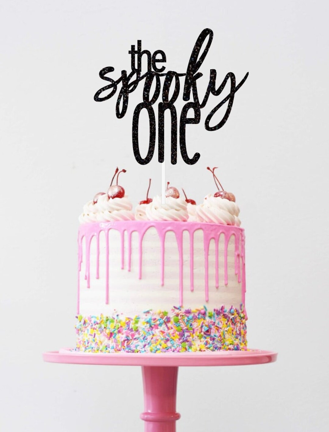 The Spooky One Cake Topper Halloween Birthday Cake Topper - Etsy