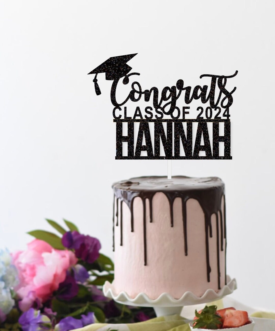 Graduation Cake Topper Personalized Graduation Cake Topper Graduation ...