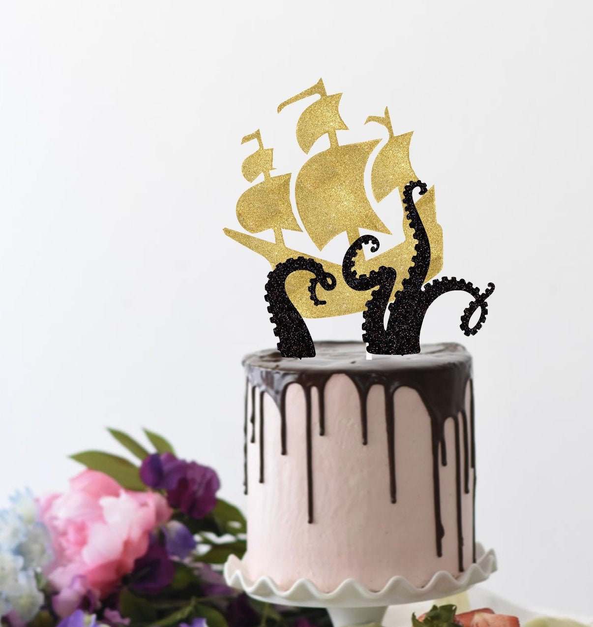 Pirate Cake Topper Pirate Party Cake Topper Pirate - Etsy