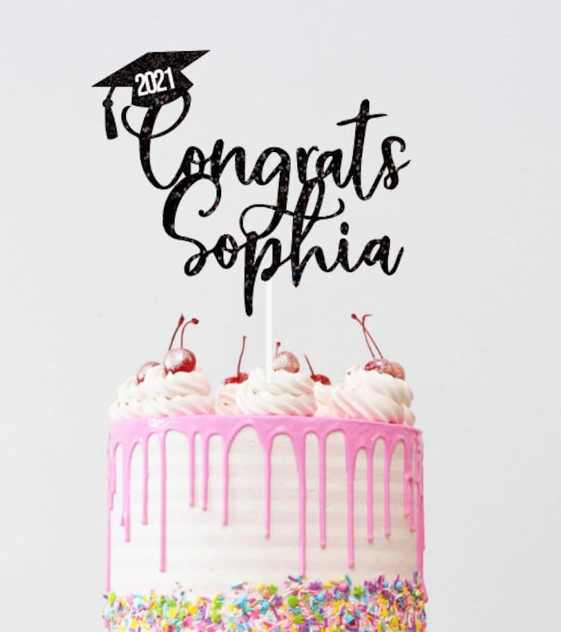 Personalized Graduation Cake Topper Graduation Cake Topper | Etsy