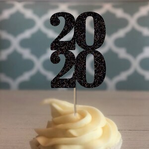 Graduation Cupcake Toppers Graduation Party Class of 2020 2020 Cupcakes ...