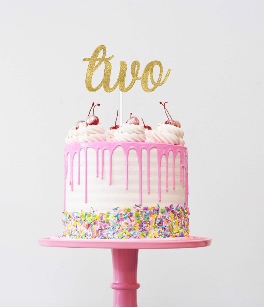 Two Cake Topper 2nd Birthday Cake Topper 2nd Birthday Decorations Smash ...