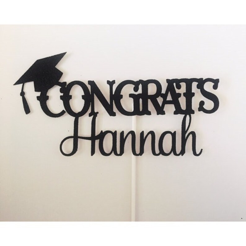 Personalized Graduation Cake Topper Class of 2020 - Etsy