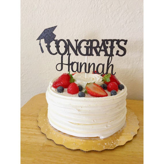 Graduation Cake Topper Personalized Graduation Cake Topper - Etsy