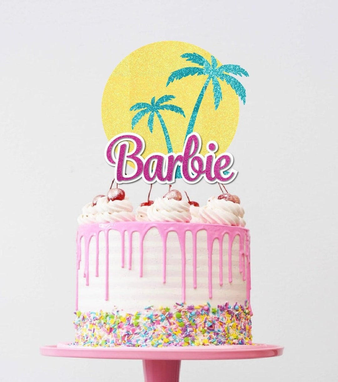 Birthday Party Cake Topper Let's Go Party Cake Topper - Etsy