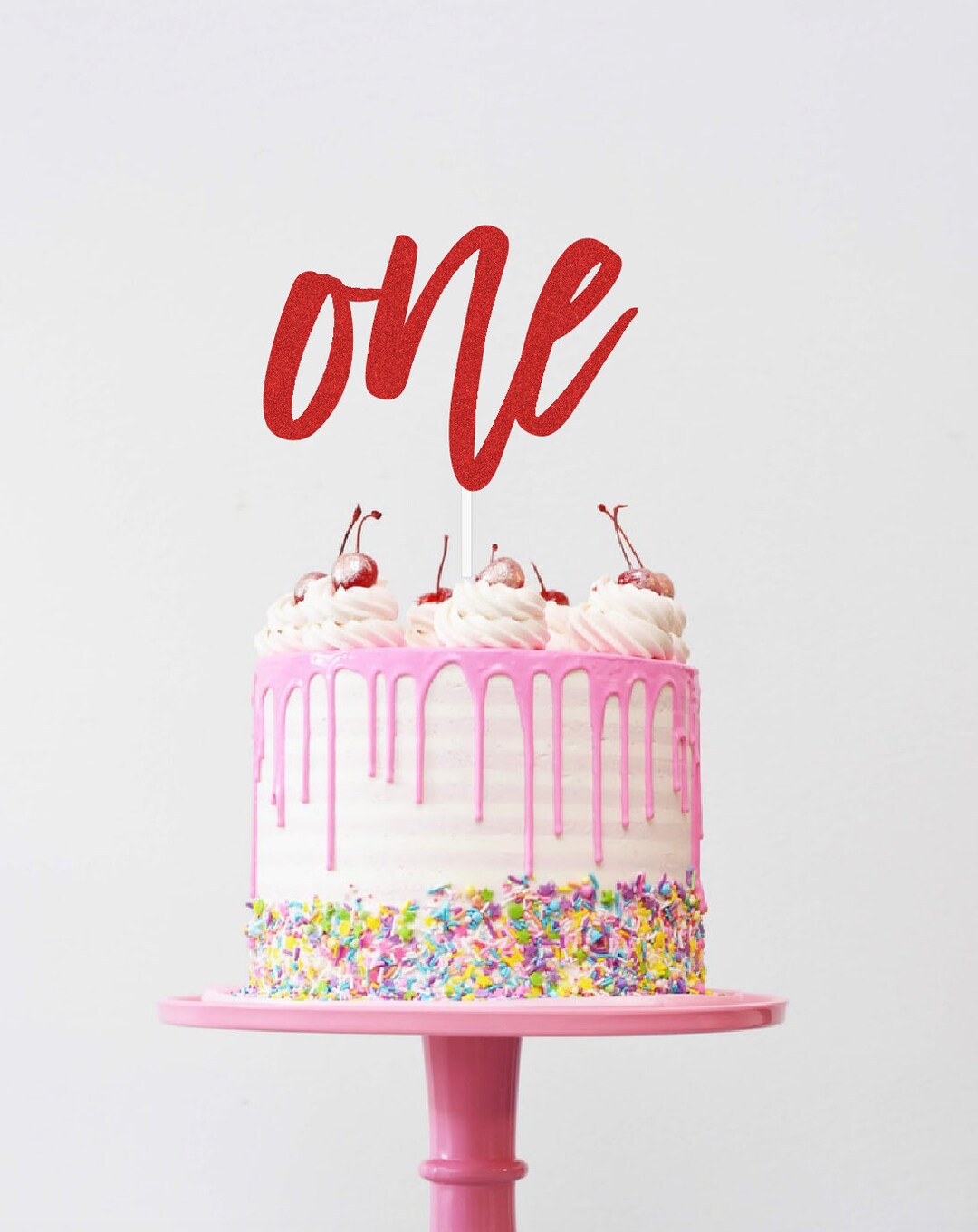 One Cake Topper 1st Birthday Cake Topper 1st Birthday Decorations Smash ...